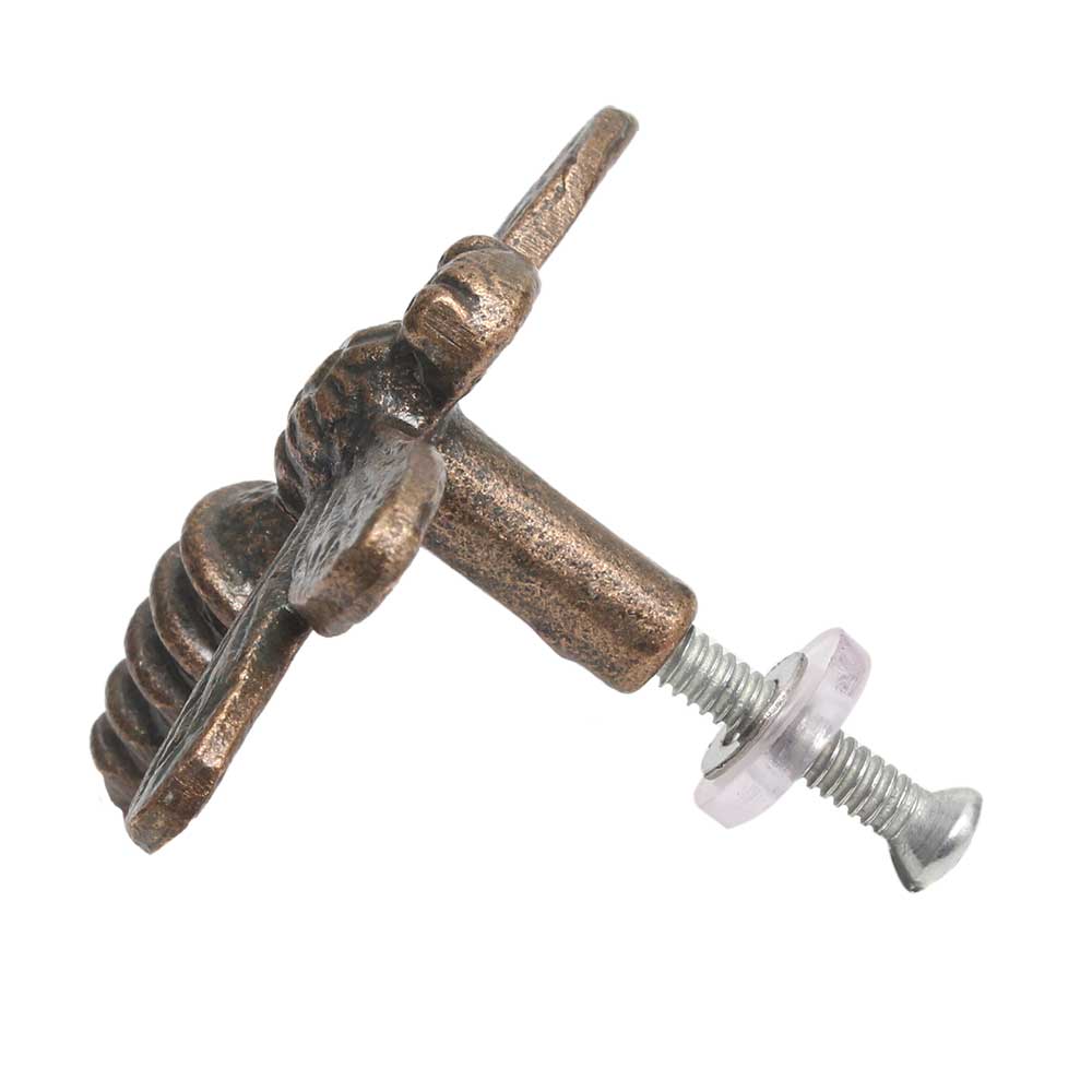 Antique Honey Bee Iron Cabinet Knobs